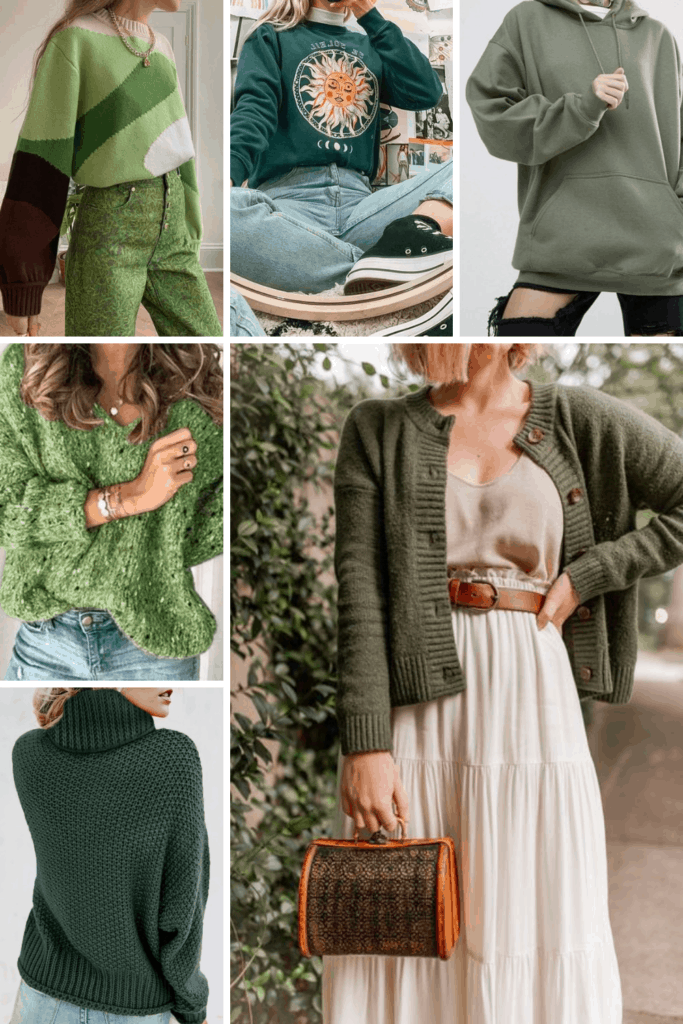 7 Best Women's Green Sweater Ideas and Inspiration - Stylelisty